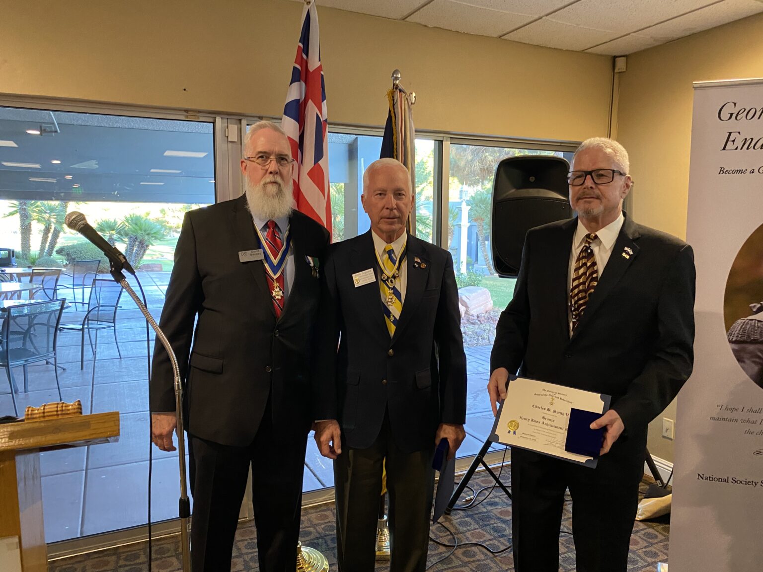 Frank Gagliardi and Charles Smith inducted into the Signers Chapter ...